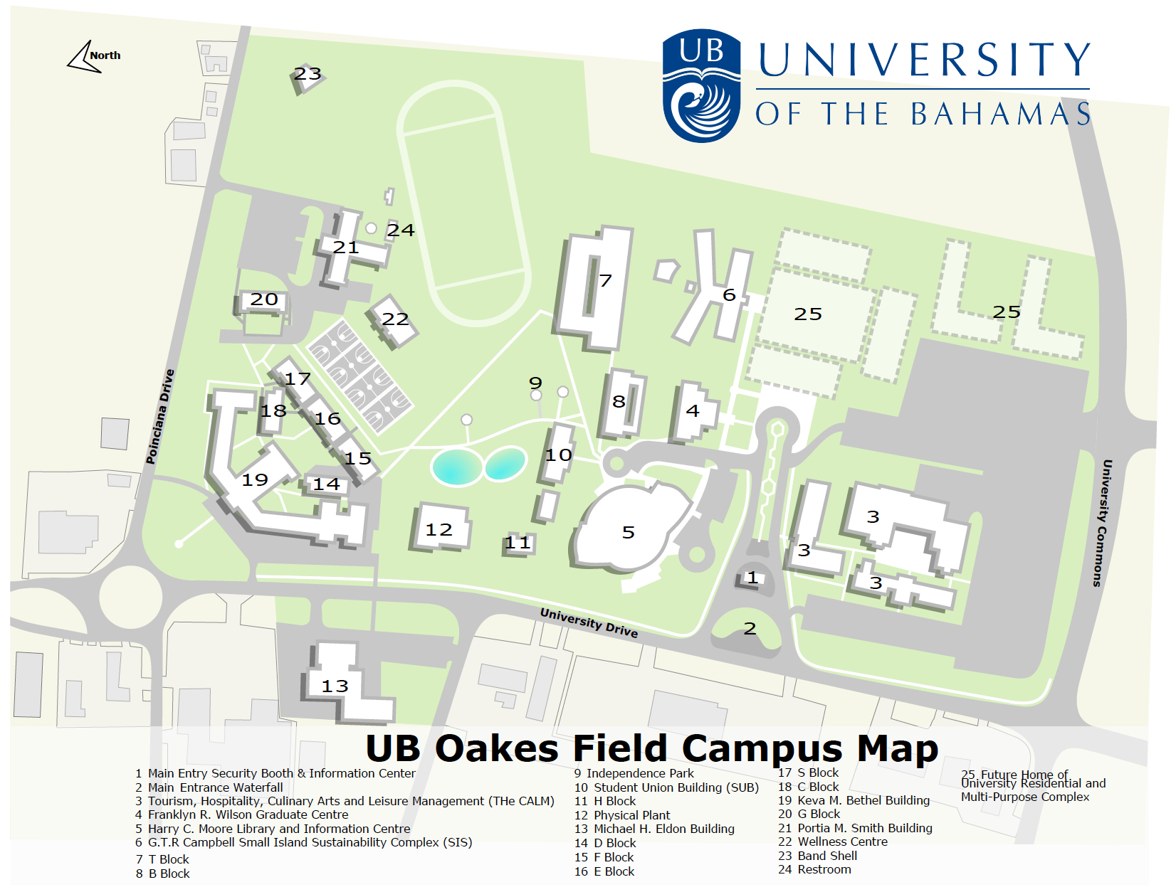 Campus Maps University Of The Bahamas Campus Maps University Of The Bahamas